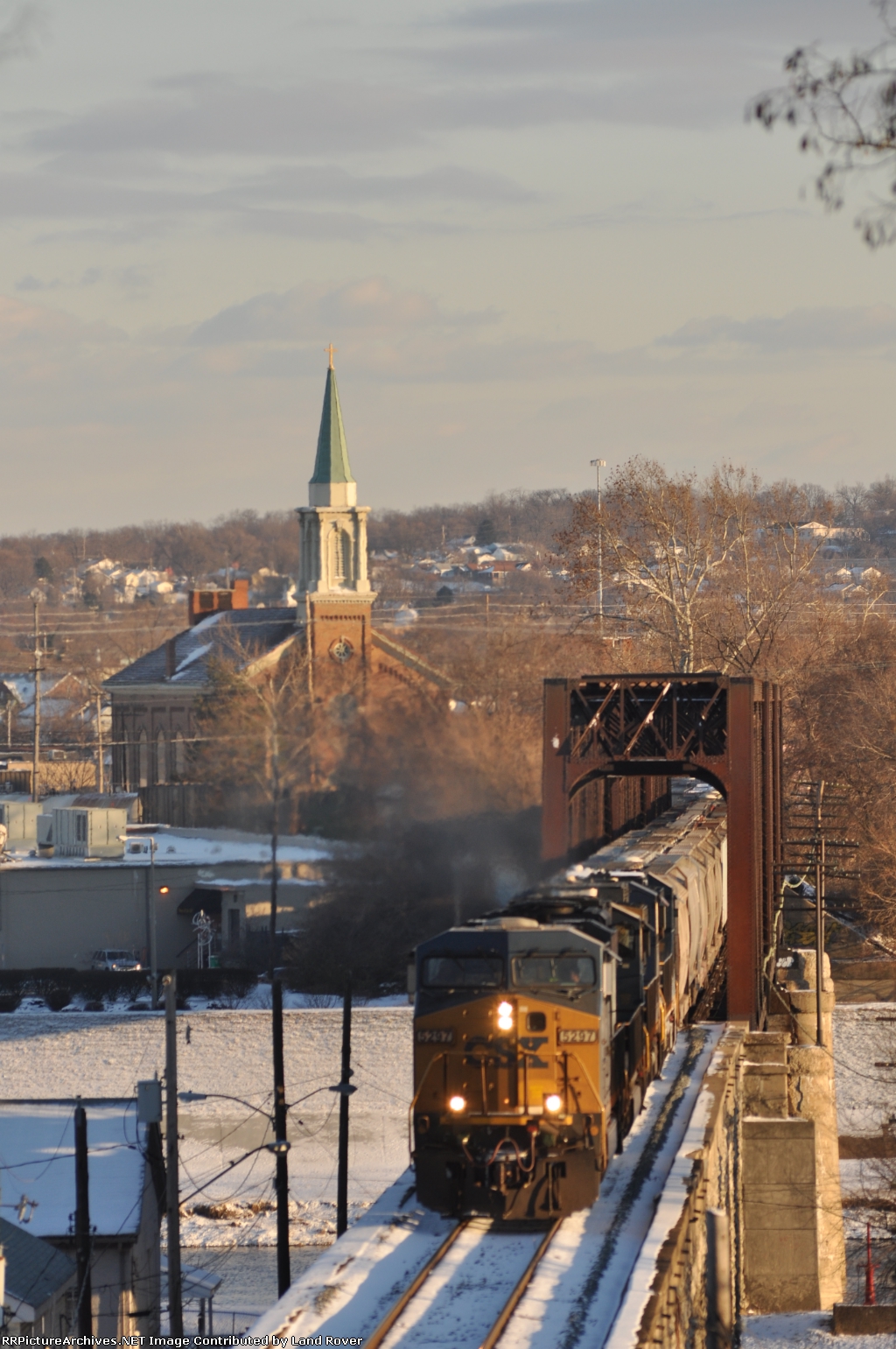 CSXT 5297 On CSX Q 671 Westbound